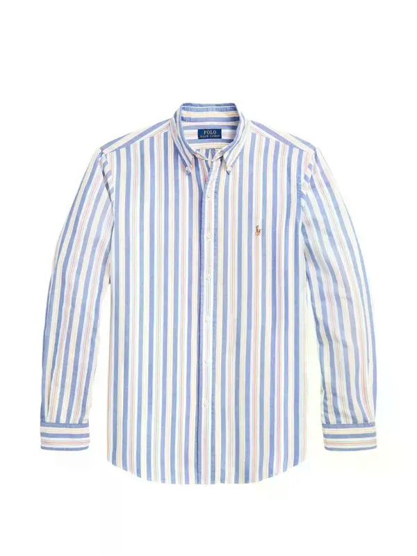 Polo Ralph Lauren Striped Button Shirt - Blue