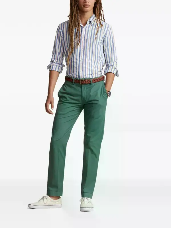 Polo Ralph Lauren Striped Button Shirt - Blue