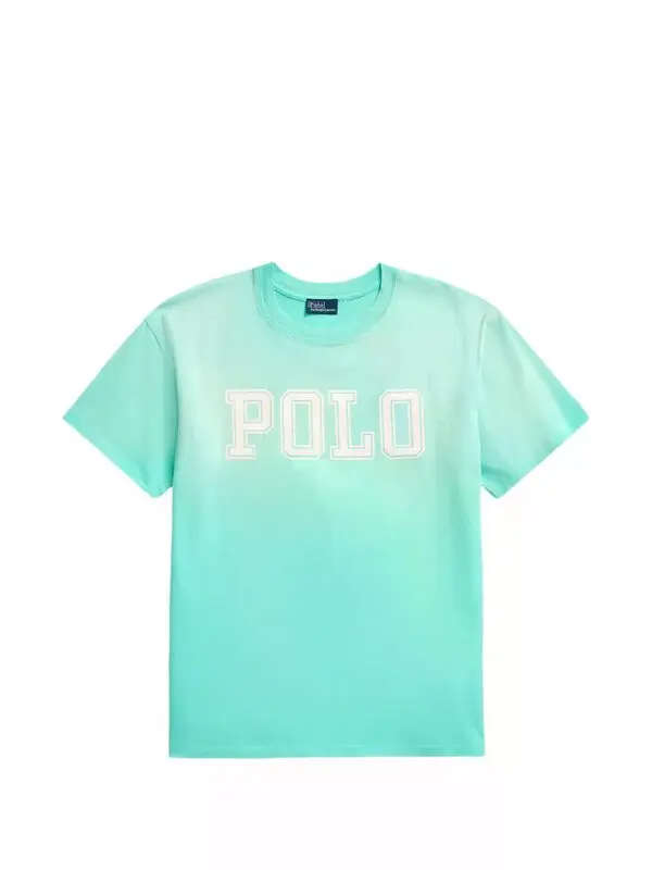 Polo Ralph Lauren Crew Neck T-shirt With Logo - Green