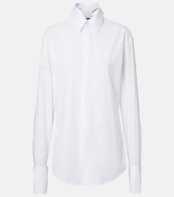JEAN PAUL GAULTIER Cotton Poplin Shirt - White