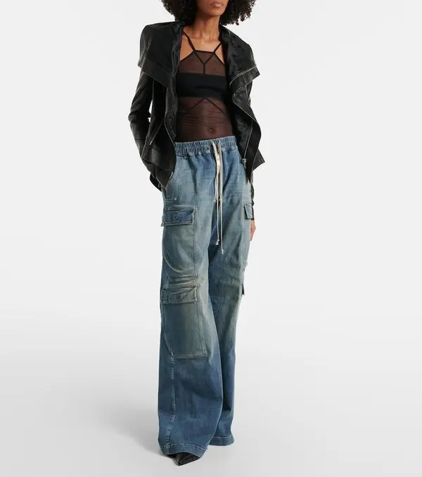 Rick Owens Semi-sheer Top - Black