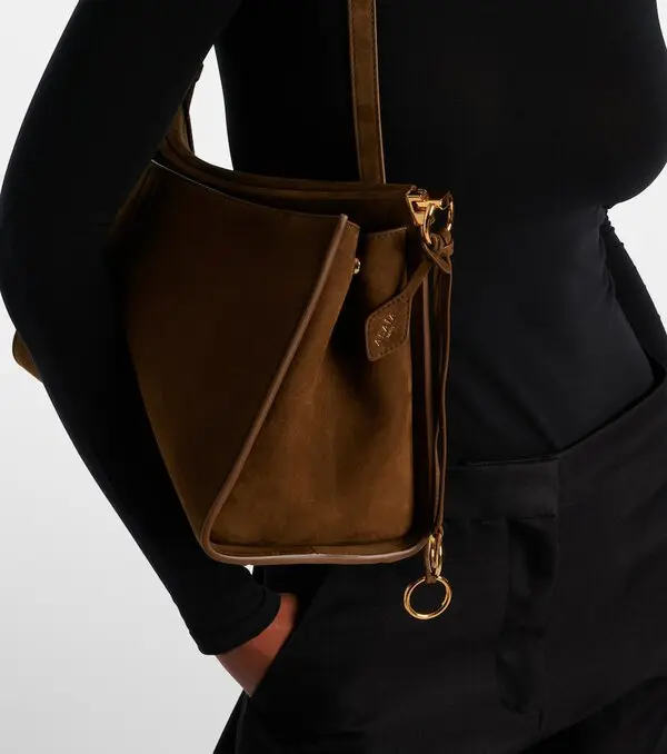 Alaïa Le Click Medium Shoulder Bag - Brown