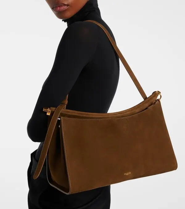 Alaïa Le Click Medium Shoulder Bag - Brown