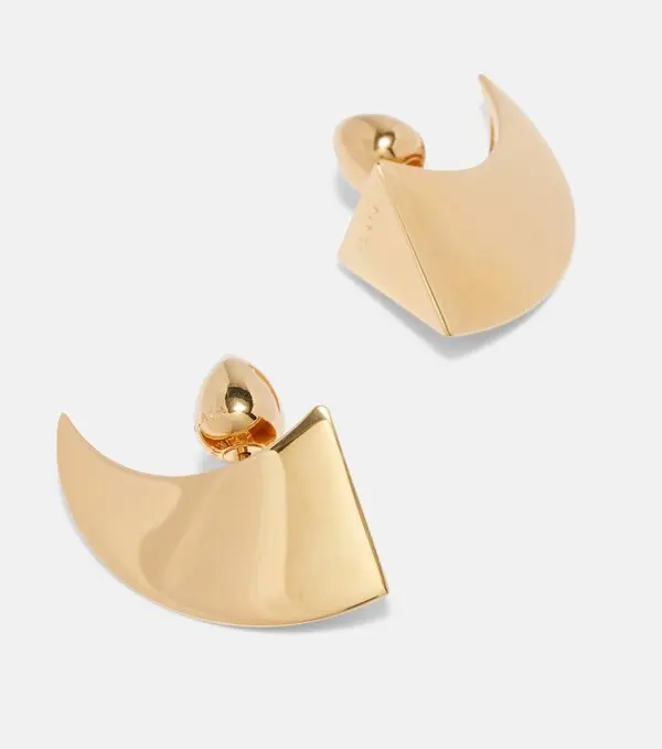 Alaïa Logo Stud Earrings