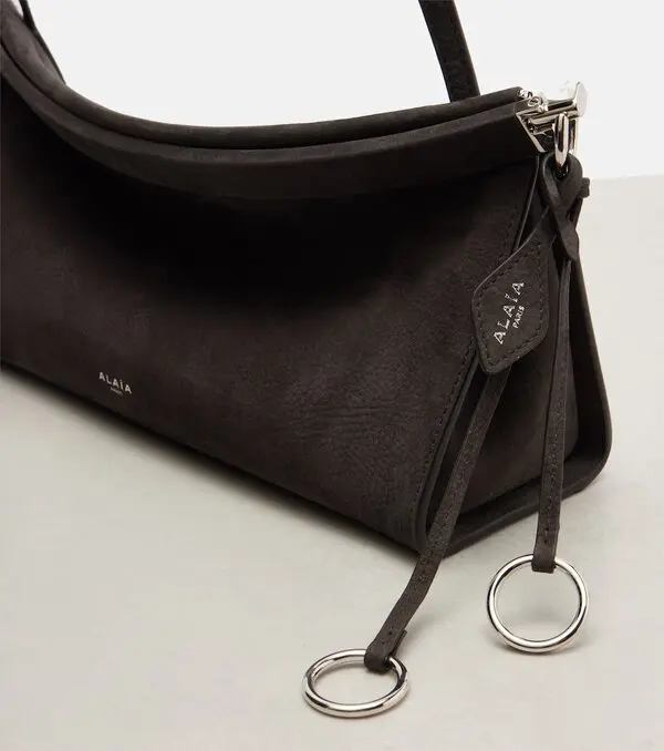 Alaïa Le Click East West Shoulder Bag - Grey