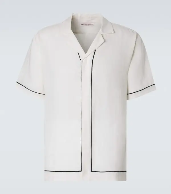 Orlebar Brown Linen Shirt - White