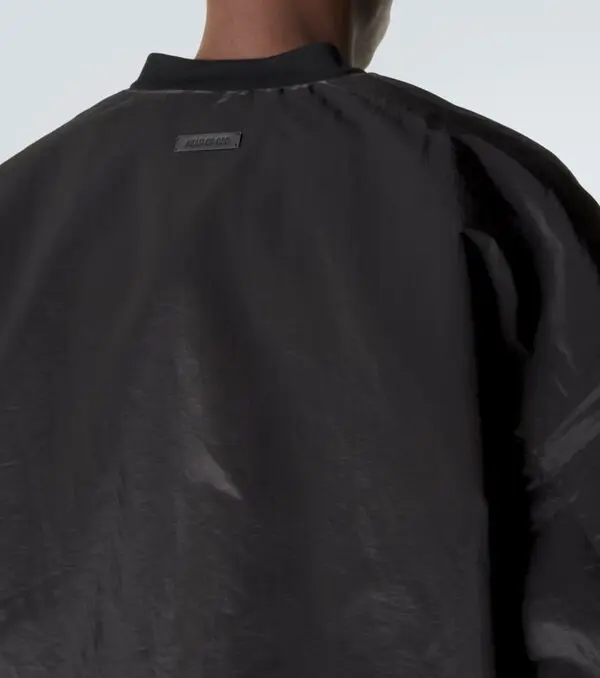 Fear Of God Padded Bomber Jacket - Black