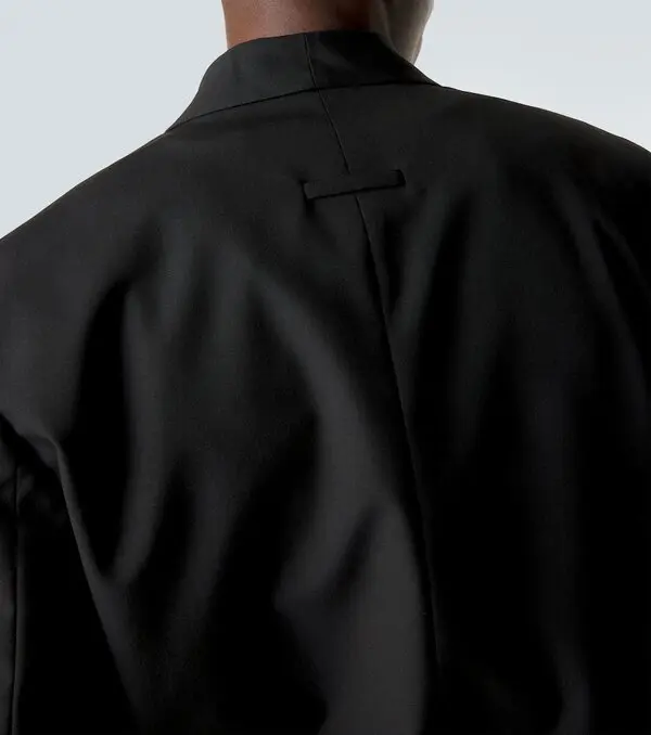 Fear Of God Double-breasted Virgin Wool Blazer