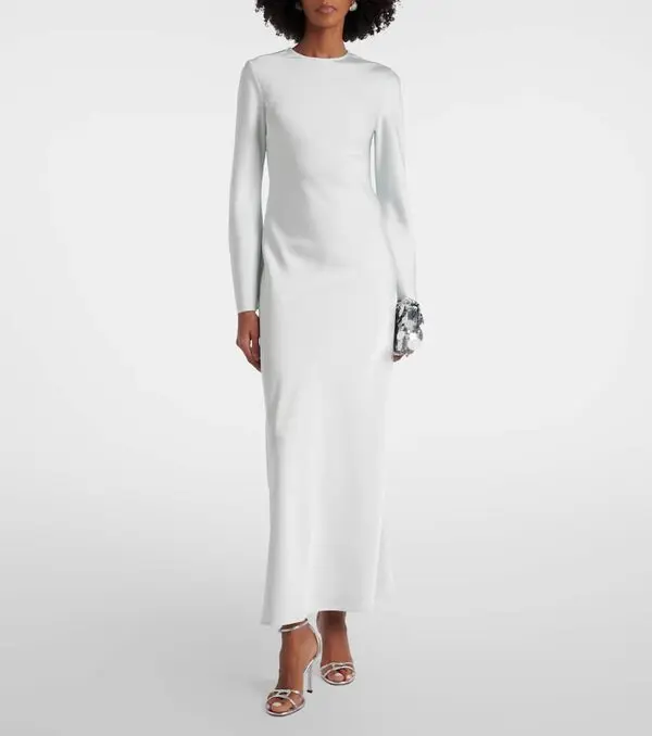 ROTATE BY BIRGER CHRISTENSEN Kaisa Satin Gown