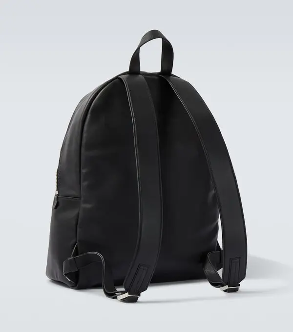TOM FORD Leather Backpack - Black