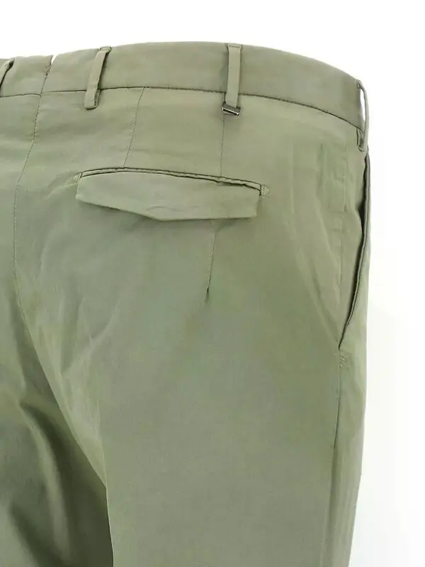 PT TORINO Master Pressed-crease Trousers - Green