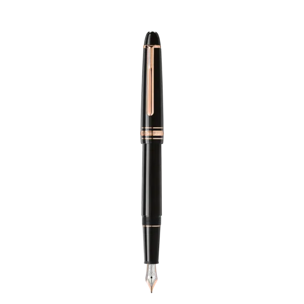 Montblanc Meisterstück Rose Goldcoated Classique Fountain Pen - Black