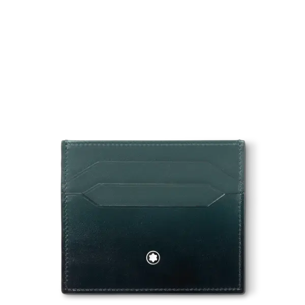 Montblanc Meisterstück Card Holder 6cc - Sfumato British Green