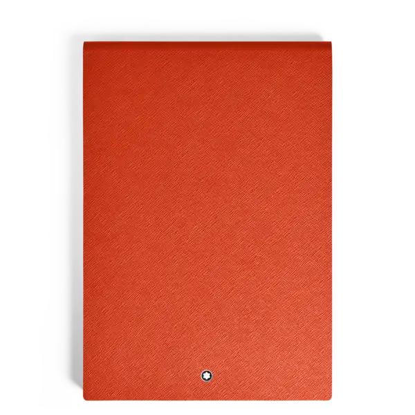 Montblanc Sketch Book In Sartorial Leather - Tangerine