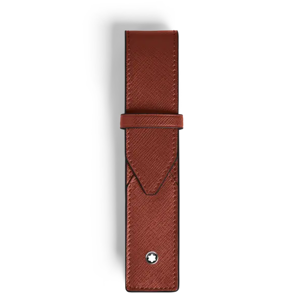 Montblanc Envelope 1pen Pouch - Red Oak