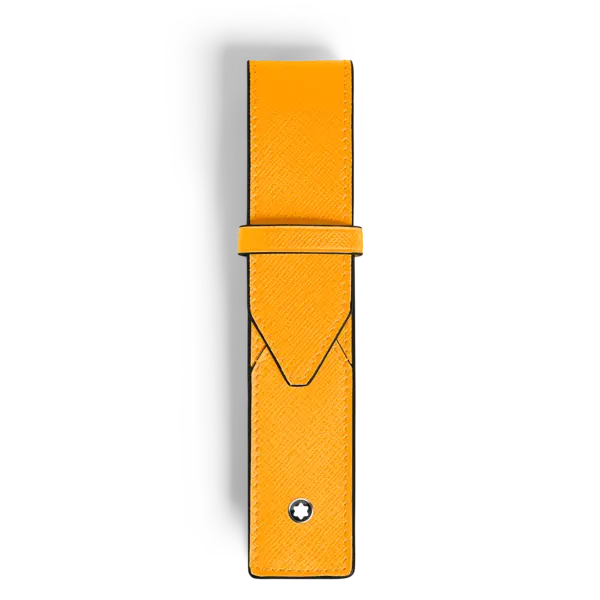 Montblanc Sartorial 1pen Pouch - Saffron Orange