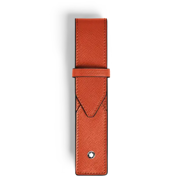 Montblanc Sartorial 1pen Pouch - Tangerine