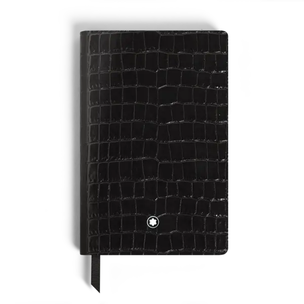 Montblanc Notebook Small, Crocoembossed Leather, Lined Pages
