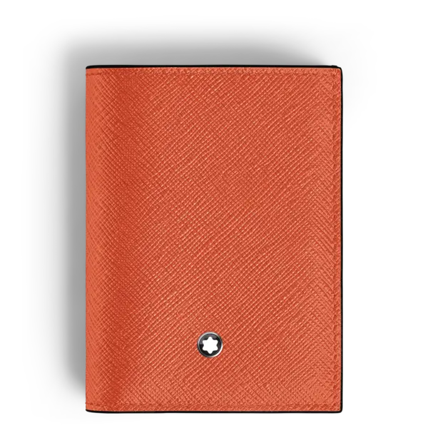 Montblanc Sartorial Mini Wallet 4cc - Tangerine