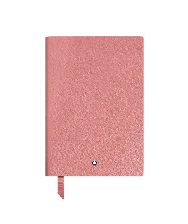 Montblanc Medium Notebook In Sartorial Leather, Lined Pages - Blush