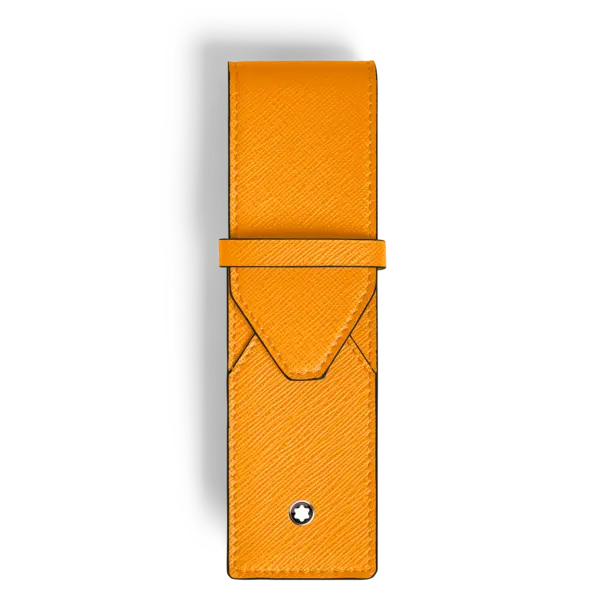 Montblanc Sartorial 2-pen Pouch - Saffron