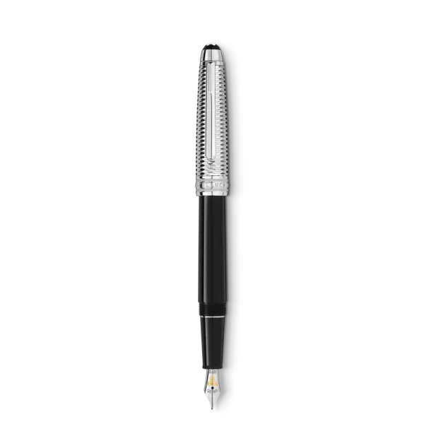 Montblanc Meisterstück Doué Geometry Classique Fountain Pen - Black
