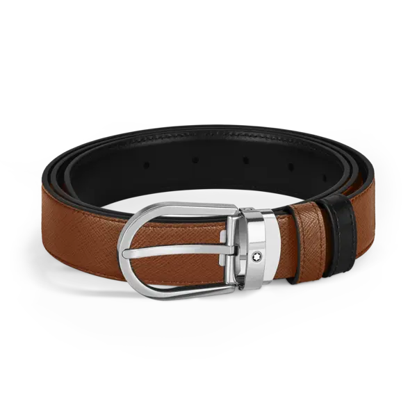 Montblanc Horseshoe Mm Reversible Belt - One-color