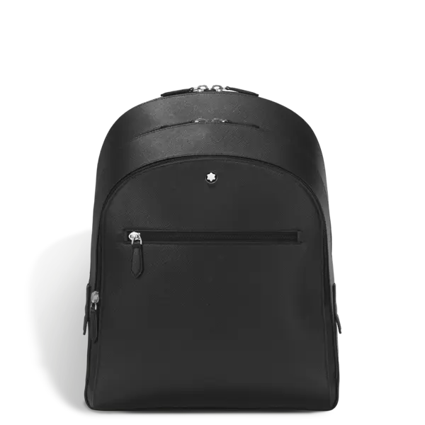 Montblanc Sartorial Medium Backpack With Three Compartments - Black
