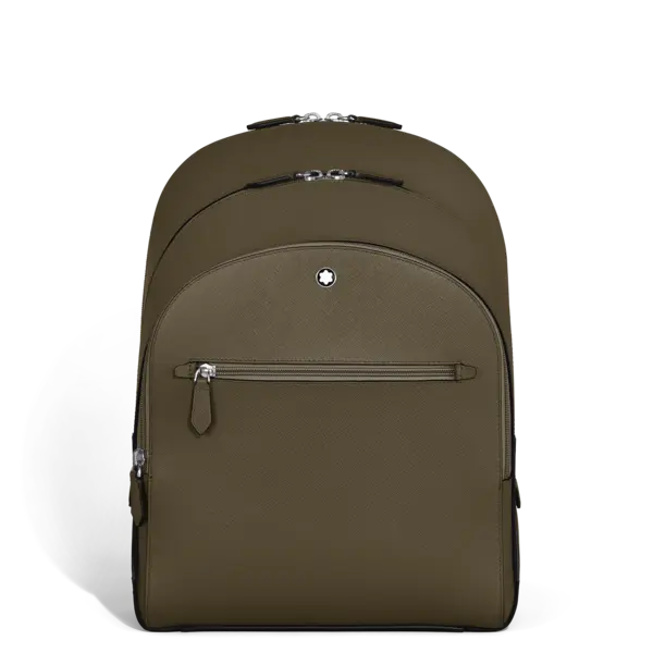 Montblanc Sartorial Medium Backpack With Three Compartments - Khaki