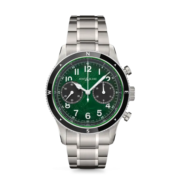 Montblanc 1858 Automatic Chronograph 0 Oxygen - Green