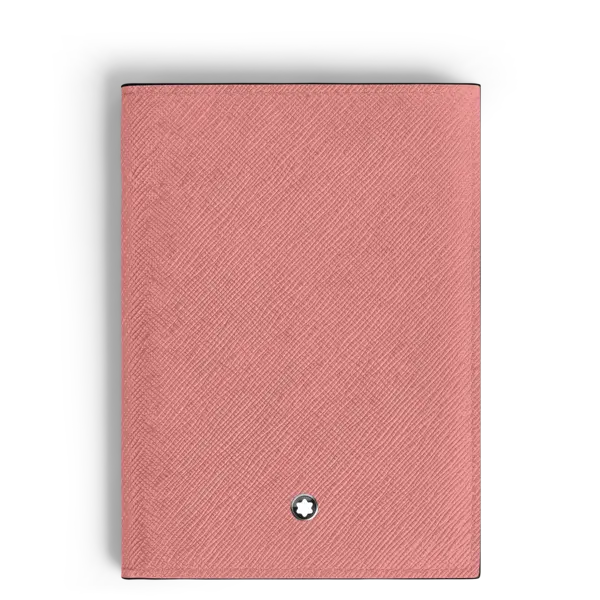 Montblanc Passport Holder In Sartorial - Blush