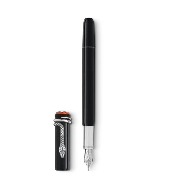 Montblanc Heritage Collection Rouge Et Noir Special Edition Fountain Pen - Black