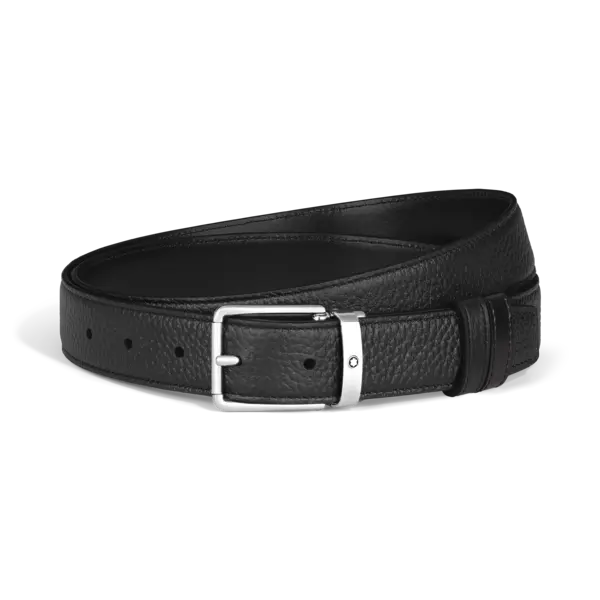Montblanc Mm Reversible Belt - Black