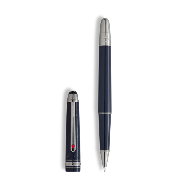 Montblanc Meisterstück Around The World In 80 Days Classique Rollerball - Dark Blue