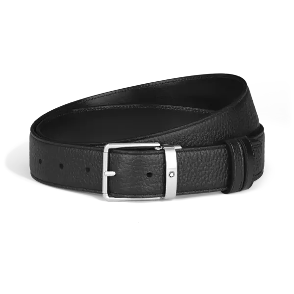 Montblanc Mm Reversible Belt - Black