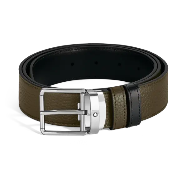 Montblanc Mm Reversible Belt - Black