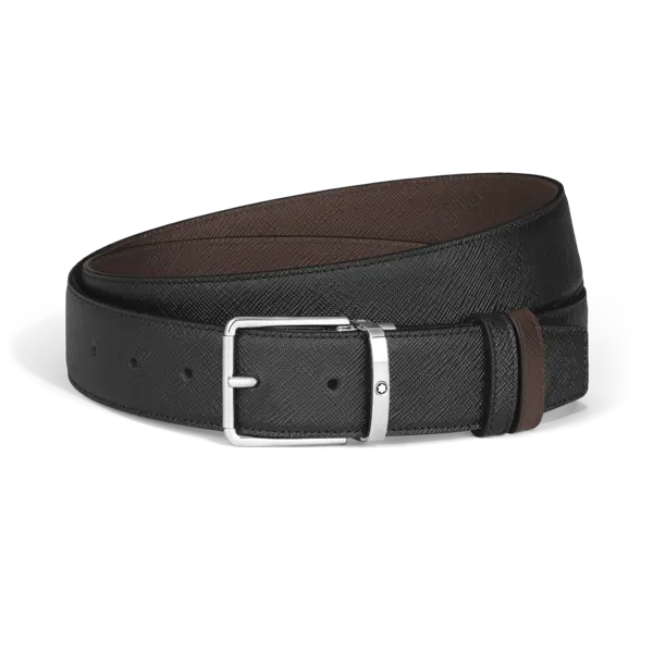 Montblanc Mm Reversible Belt - Black
