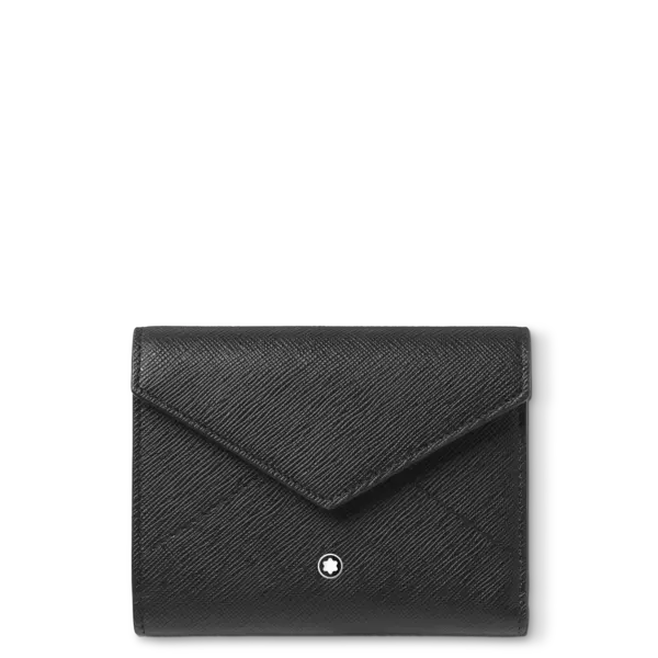 Montblanc Sartorial Trio Wallet 6cc - Black