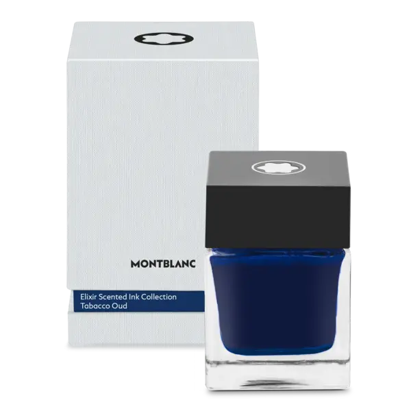 Montblanc Ink Bottle, Elixir Scented Ink Collection, Blossom - Blue