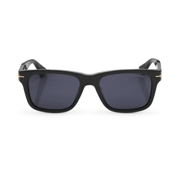 Montblanc Rectangular Sunglasses - Black