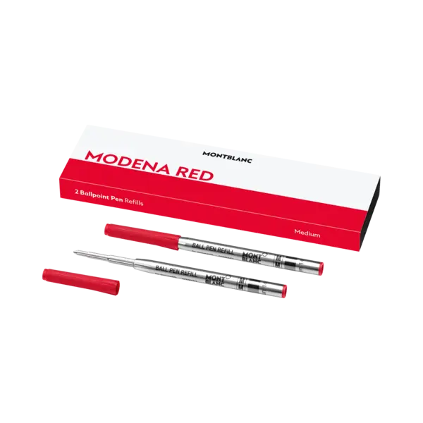 Montblanc 2 Ballpoint Refills - Modena Red