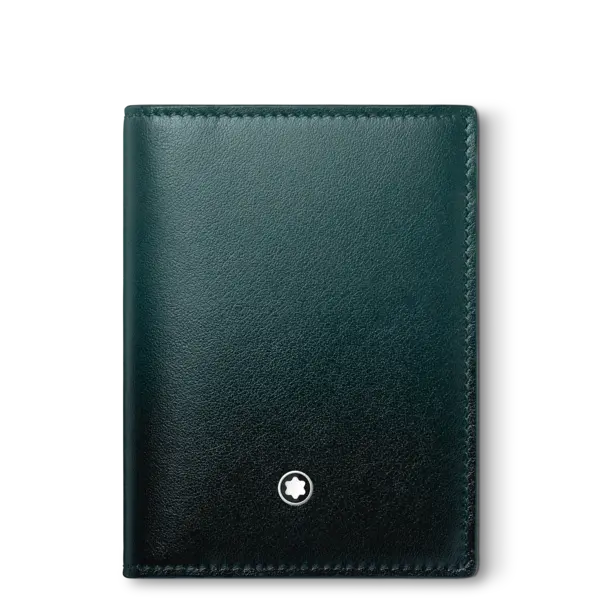 Montblanc Meisterstück Card Holder 4cc - Sfumato British Green