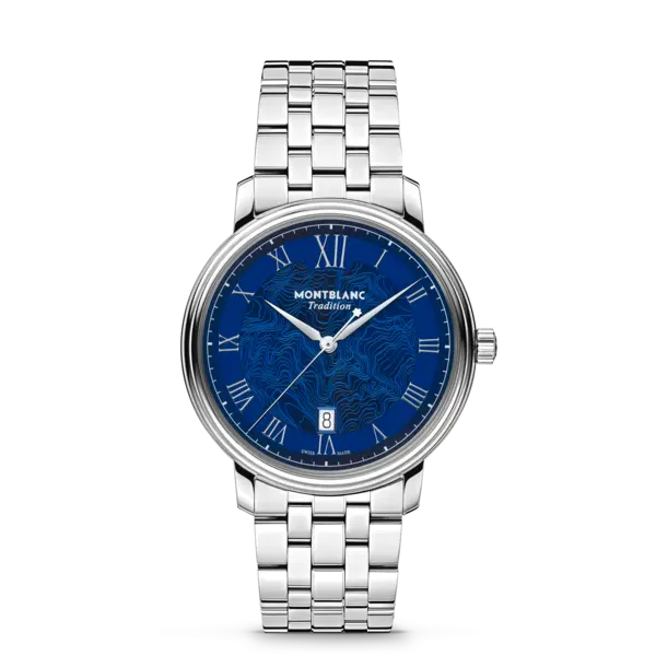 Montblanc Tradition Automatic Date - Blue
