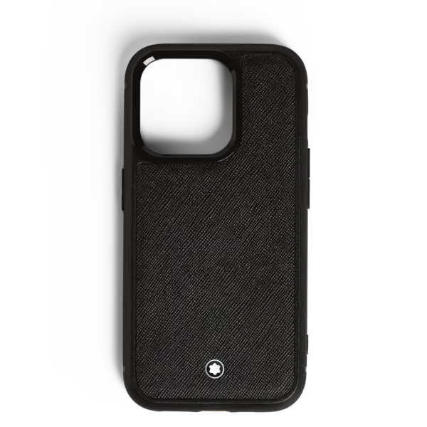 Montblanc Sartorial Hard Phone Case For Apple Iphone 16 Pro - Black