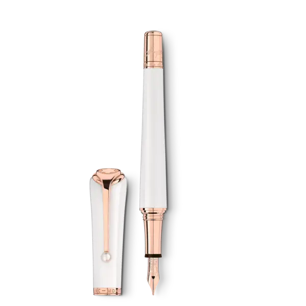 Montblanc Marilyn Monroe Special Edition Pearl Fountain Pen - White