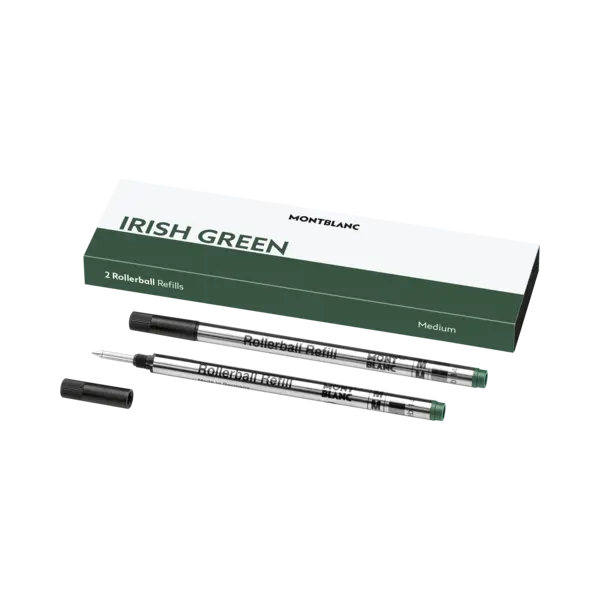 Montblanc 2 Rollerball Refills, Medium - Irish Green