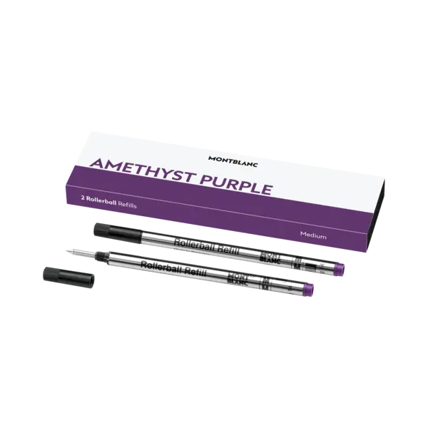 Montblanc 2 Rollerball Refills, Medium - Amethyst Purple