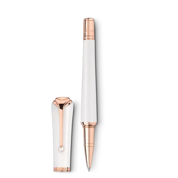 Montblanc Marilyn Monroe Special Edition Pearl Rollerball - White