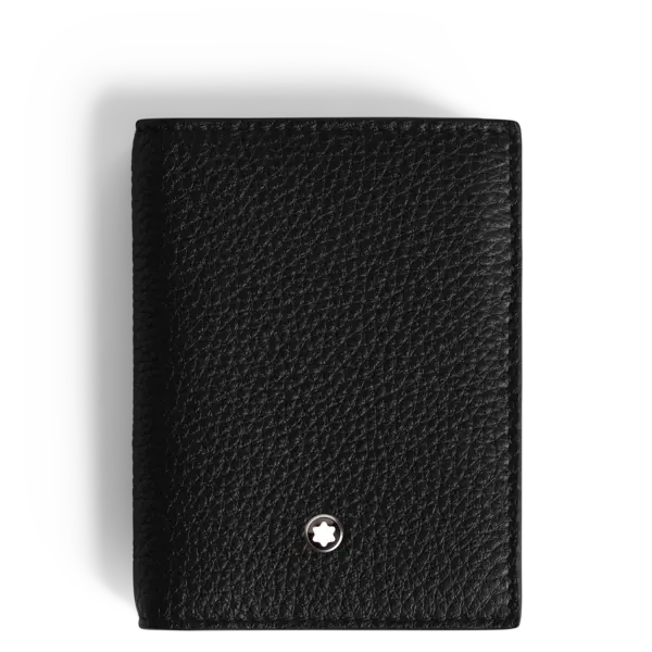 Montblanc Grain Card Holder 4cc - Black