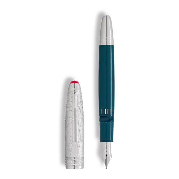 Montblanc Meisterstück Romeo & Juliet Doué Legrand Fountain Pen - Teal